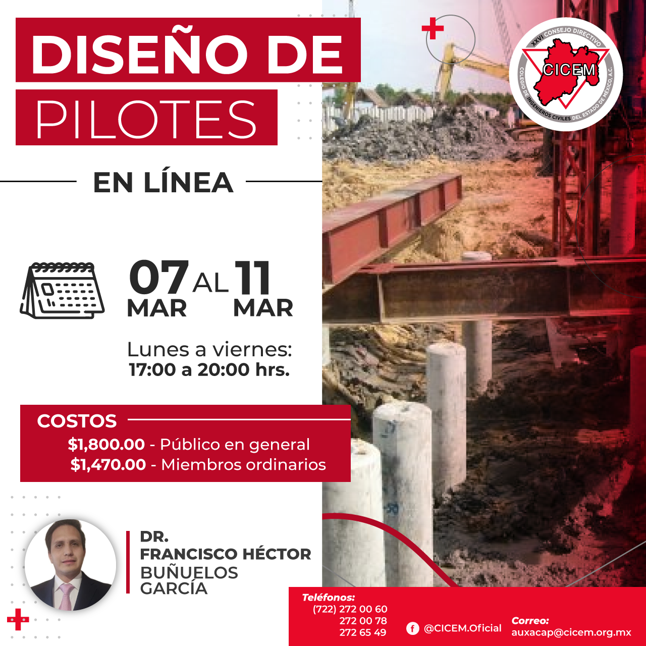 Diseño de Pilotes – Colegio de Ingenieros Civiles del Estado de México