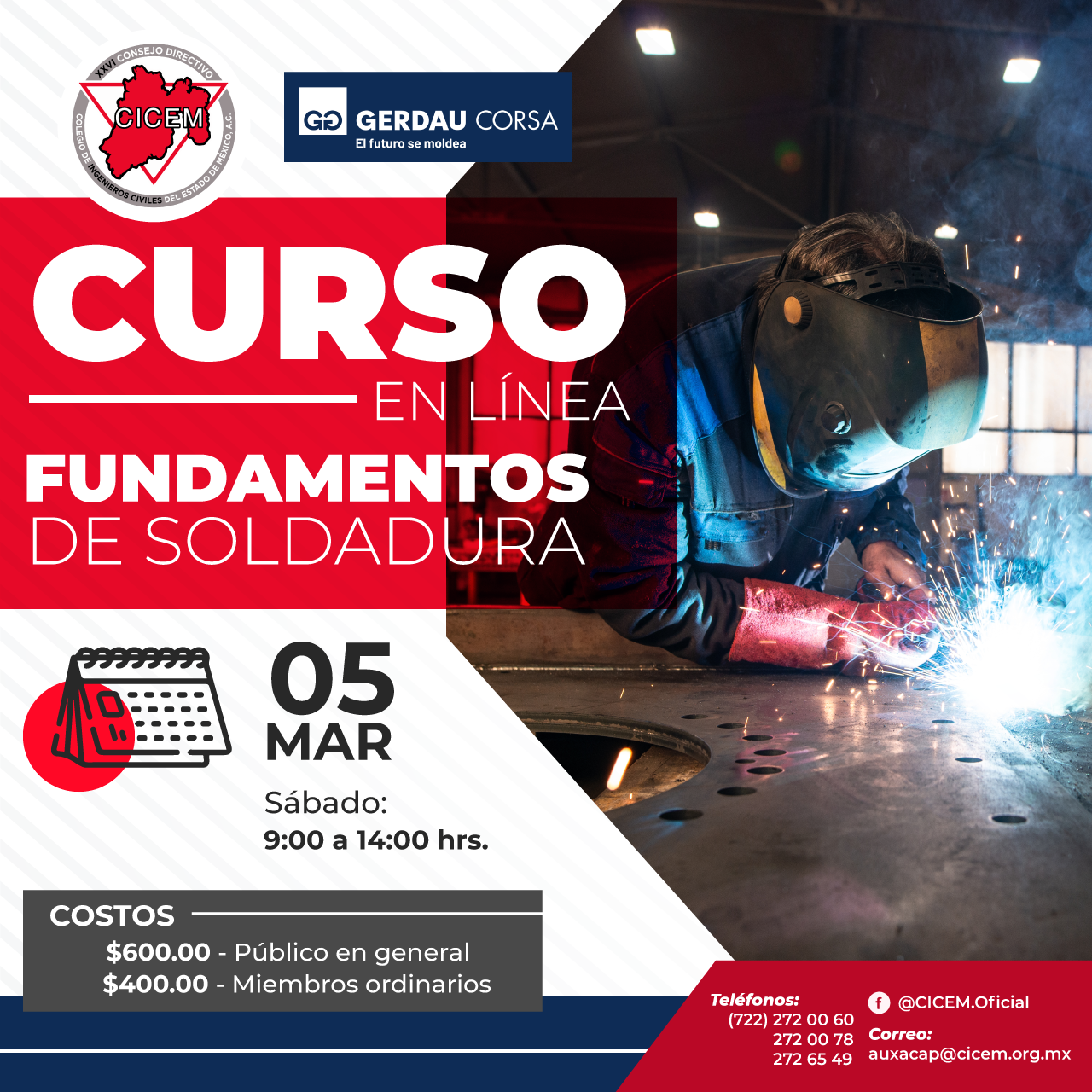 Fundamentos de Soldadura – Colegio de Ingenieros Civiles del Estado de ...