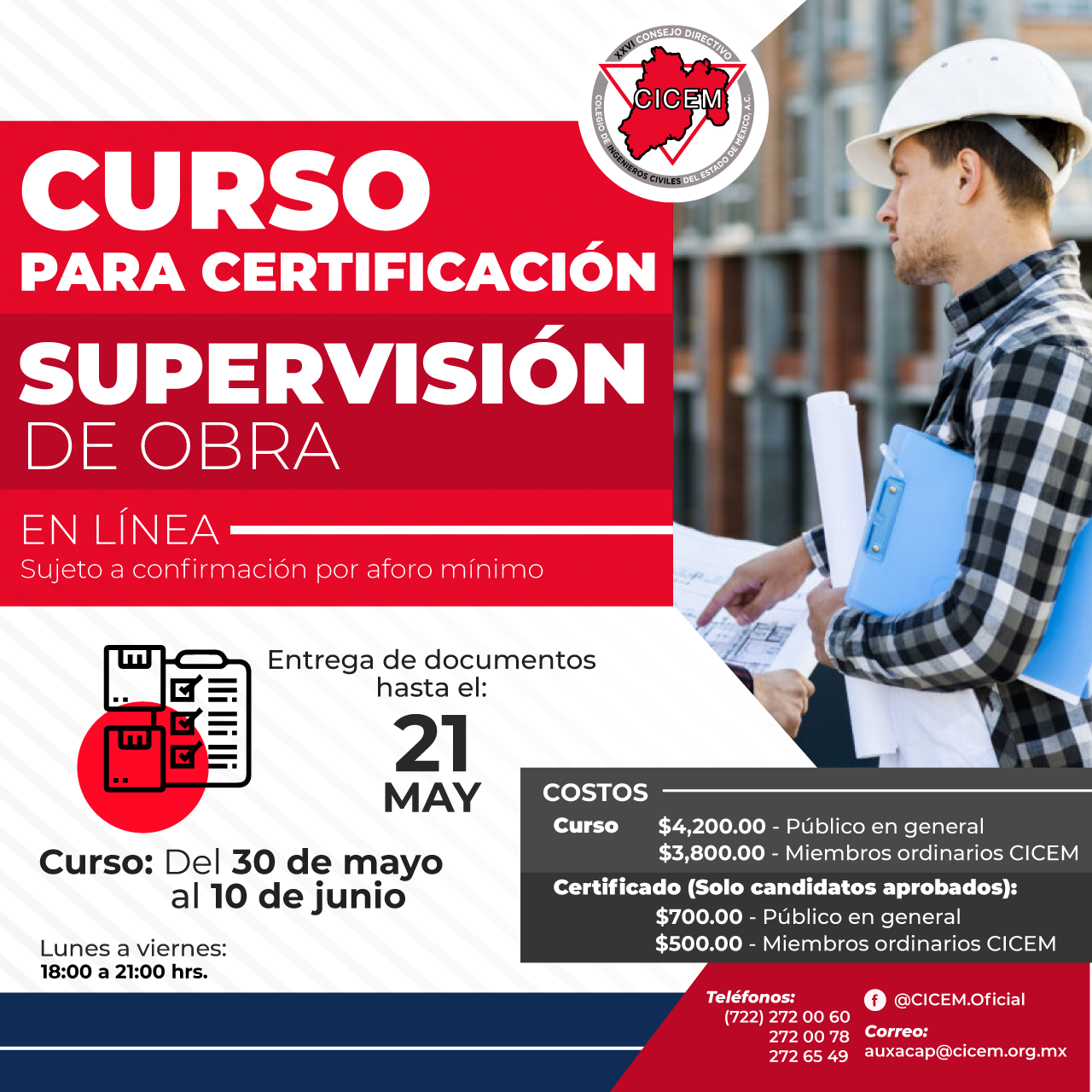 Supervisión de Obra – Colegio de Ingenieros Civiles del Estado de México