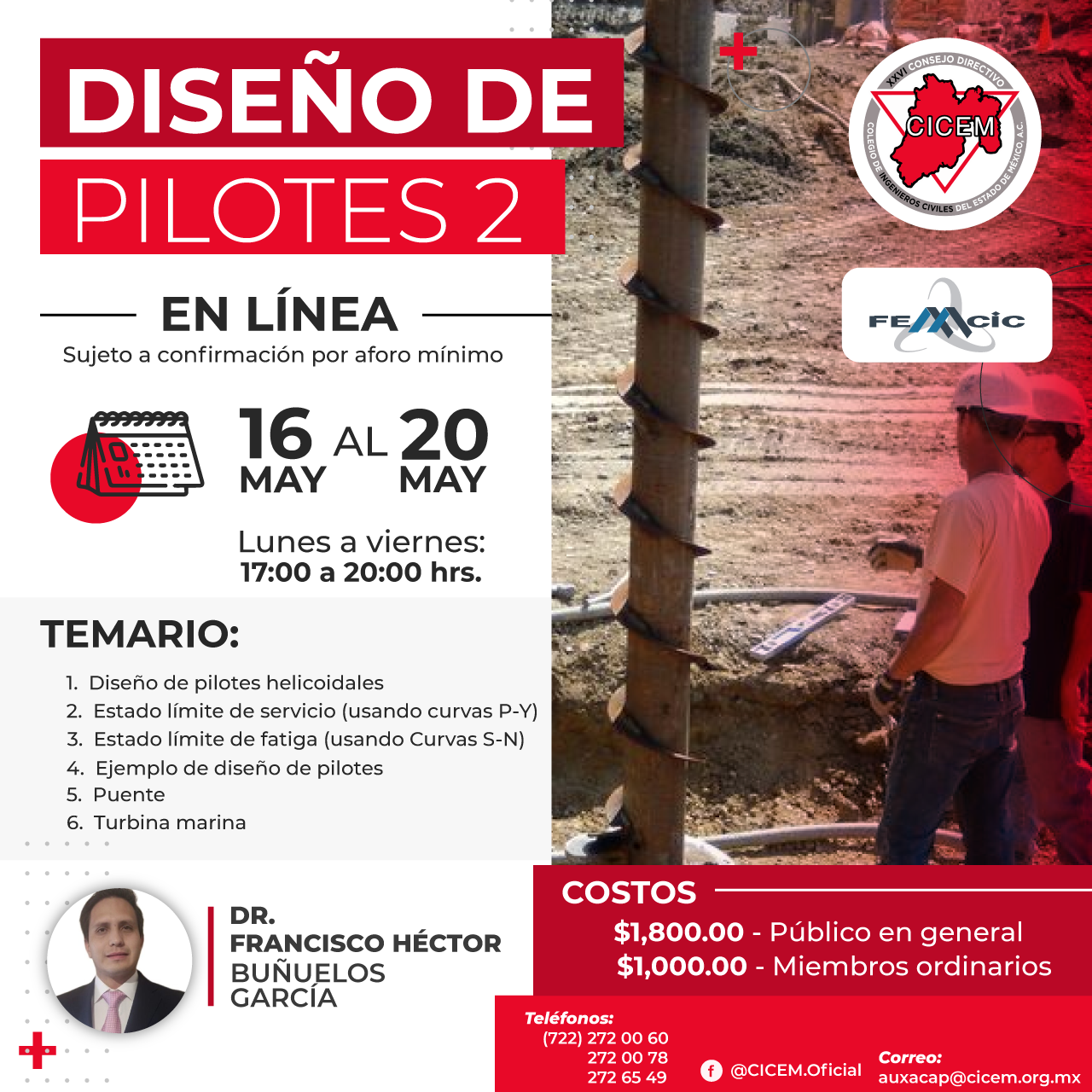 Diseño de Pilotes 2 – Colegio de Ingenieros Civiles del Estado de México