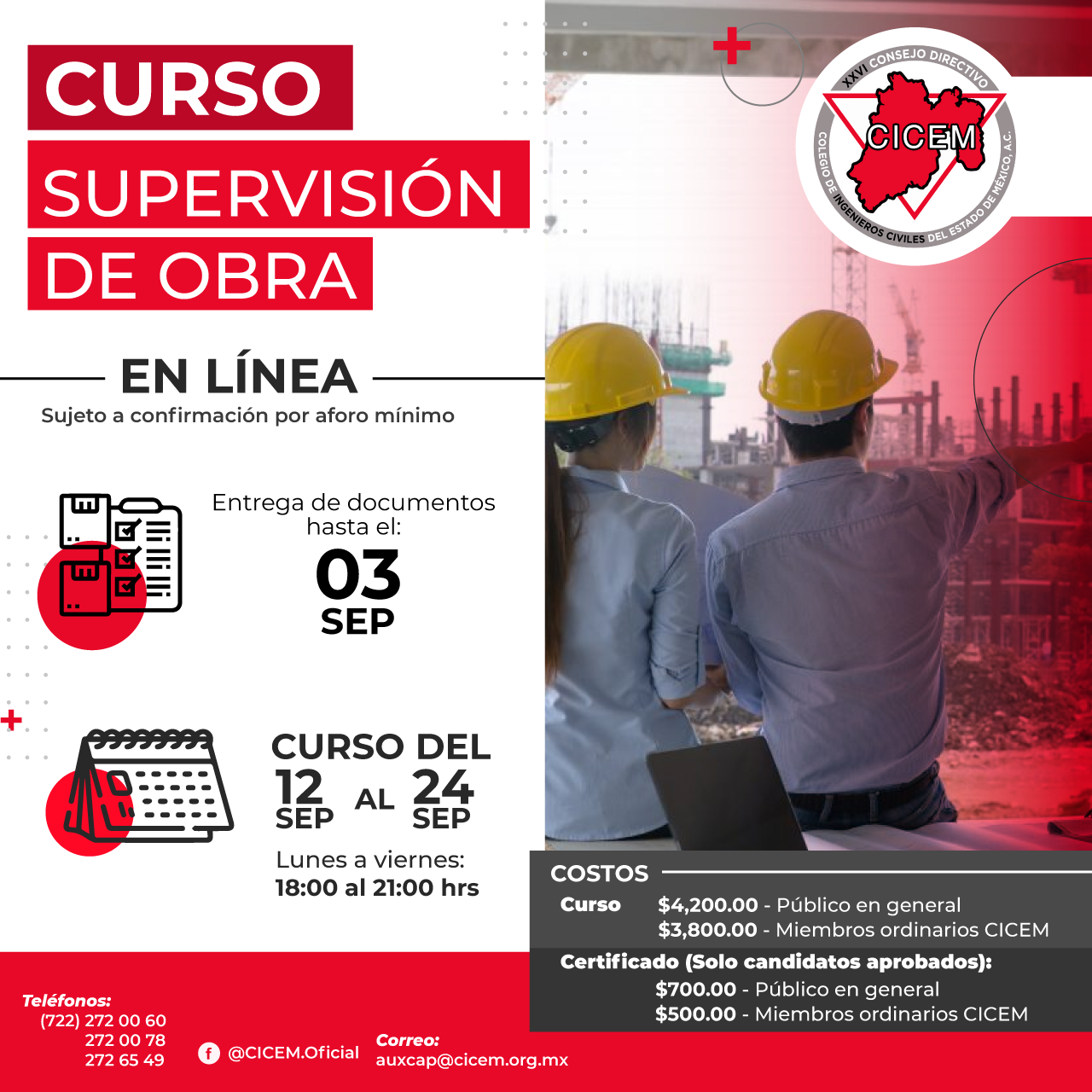 Supervisión De Obra – Colegio de Ingenieros Civiles del Estado de México