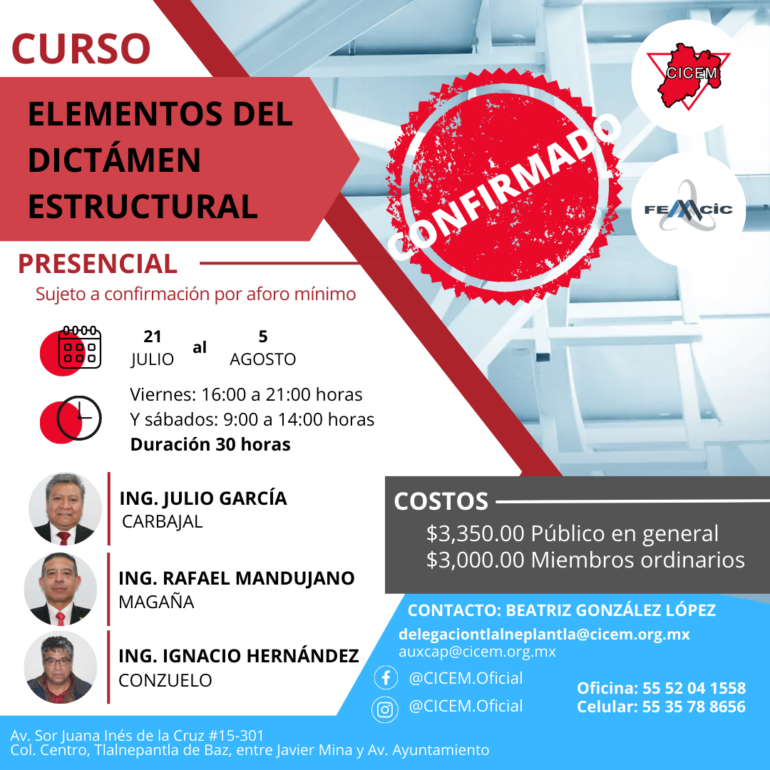Elementos Del Dictámen Estructural – Colegio de Ingenieros Civiles del ...