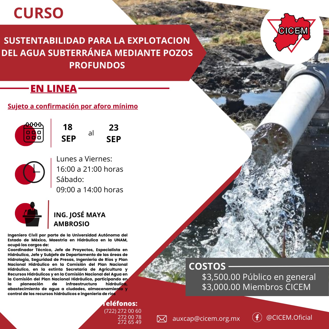 SUSTENTABILIDAD PARA LA EXPLOTACION DEL AGUA SUBTERRÁNEA MEDIANTE POSOS ...